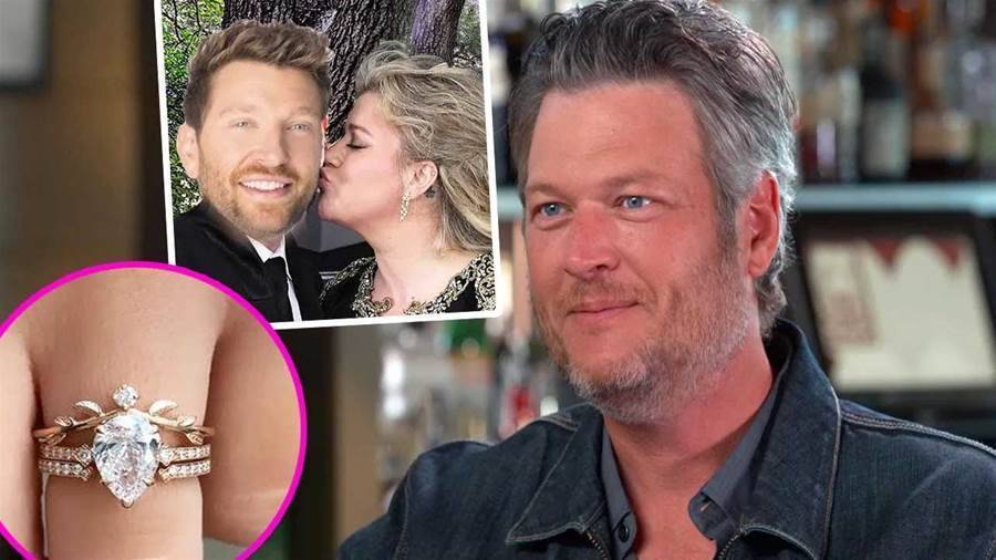 Blake Shelton reveals Brett Eldredge proposed to Kelly Clarkson at her family's ranch1